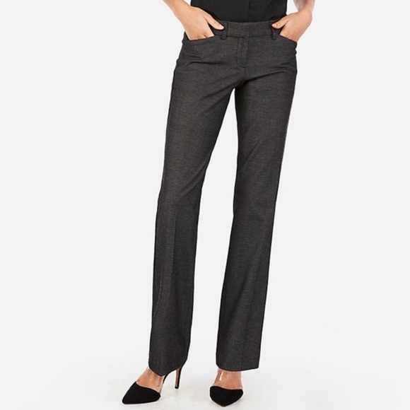 Express | Pants & Jumpsuits | Charcoal Grey Bootcut Pants | Poshmark
